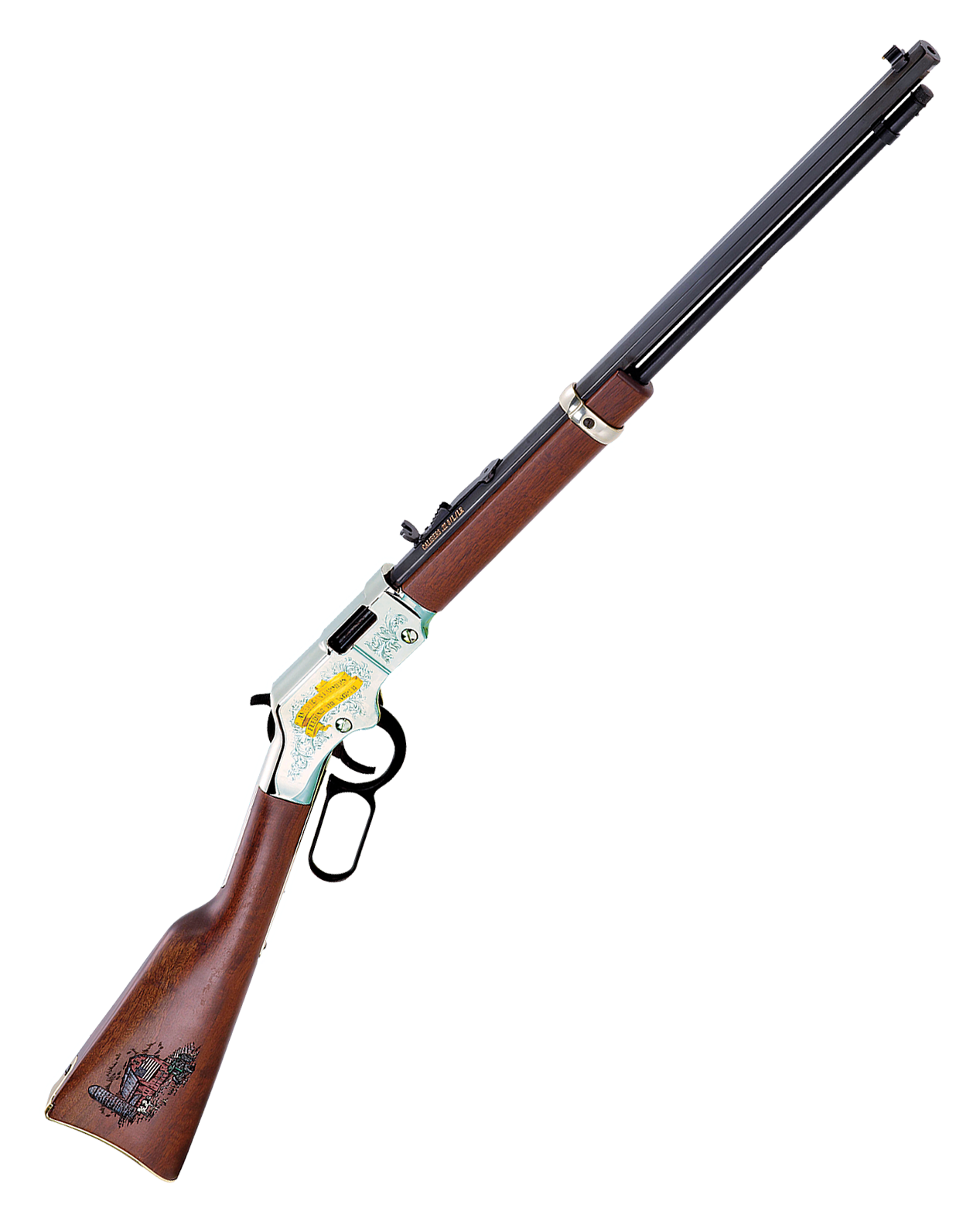 Henry Golden Boy American Farmer Tribute-Edition Lever-Action Rimfire ...